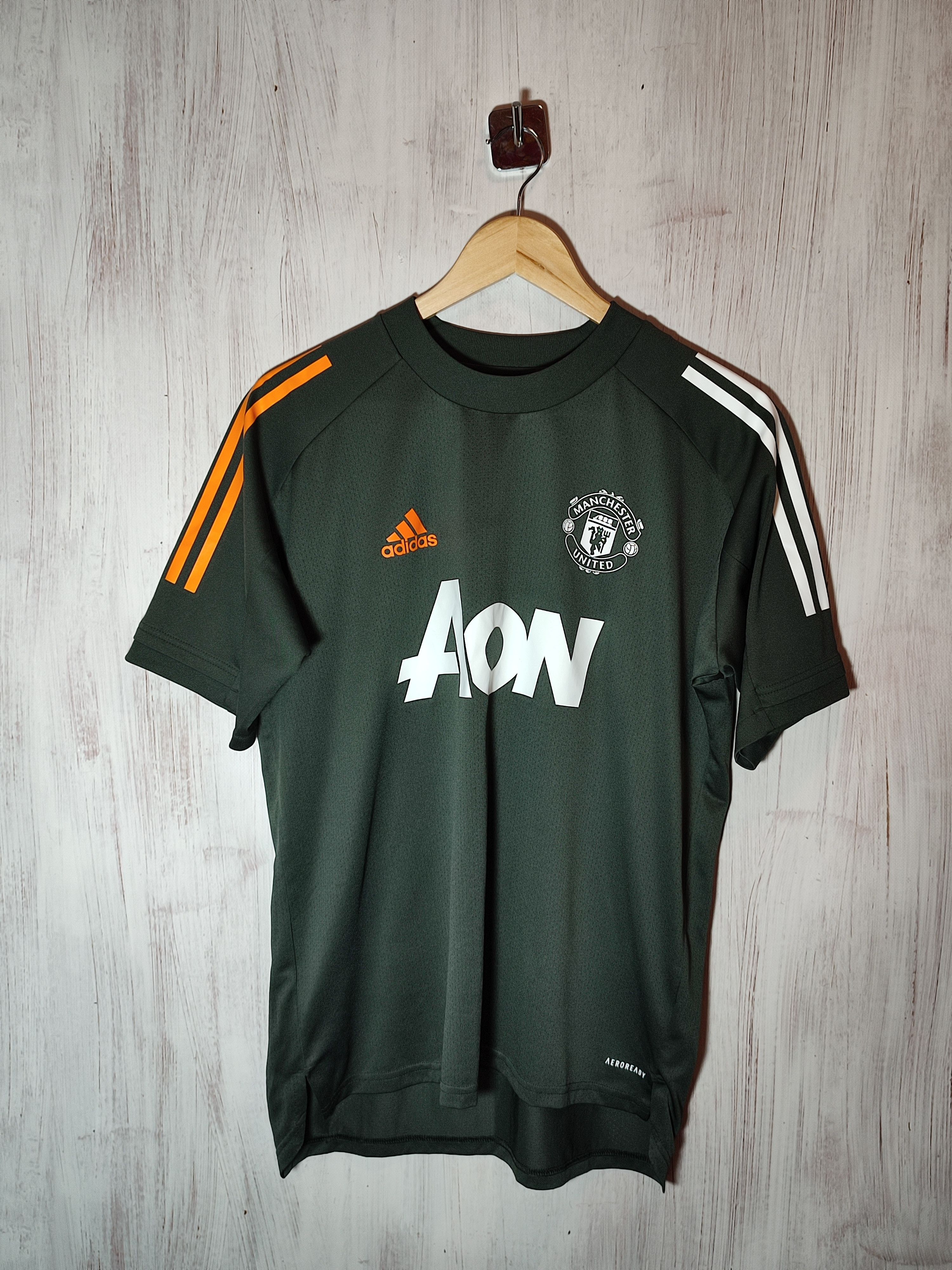 Adidas Manchester United 2020 2021 training shirt kit tee football ...