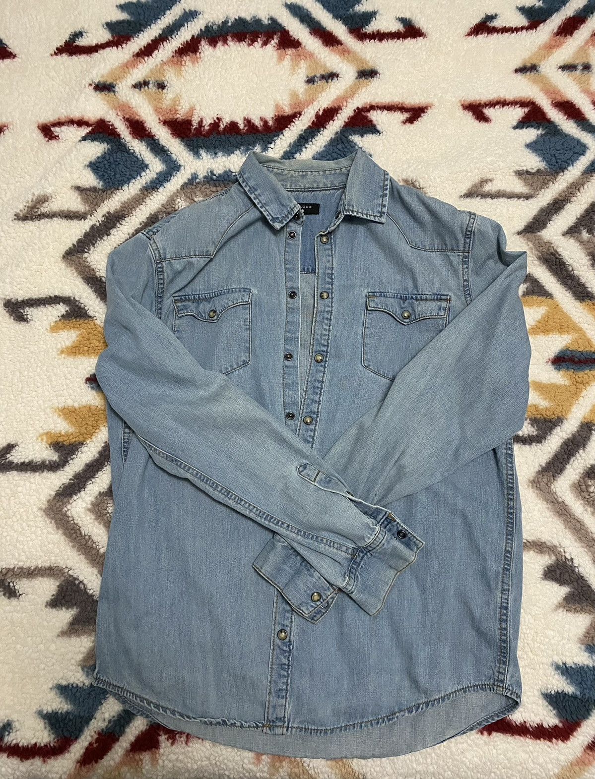 New Look New Look Mens Denim Shirt | Grailed