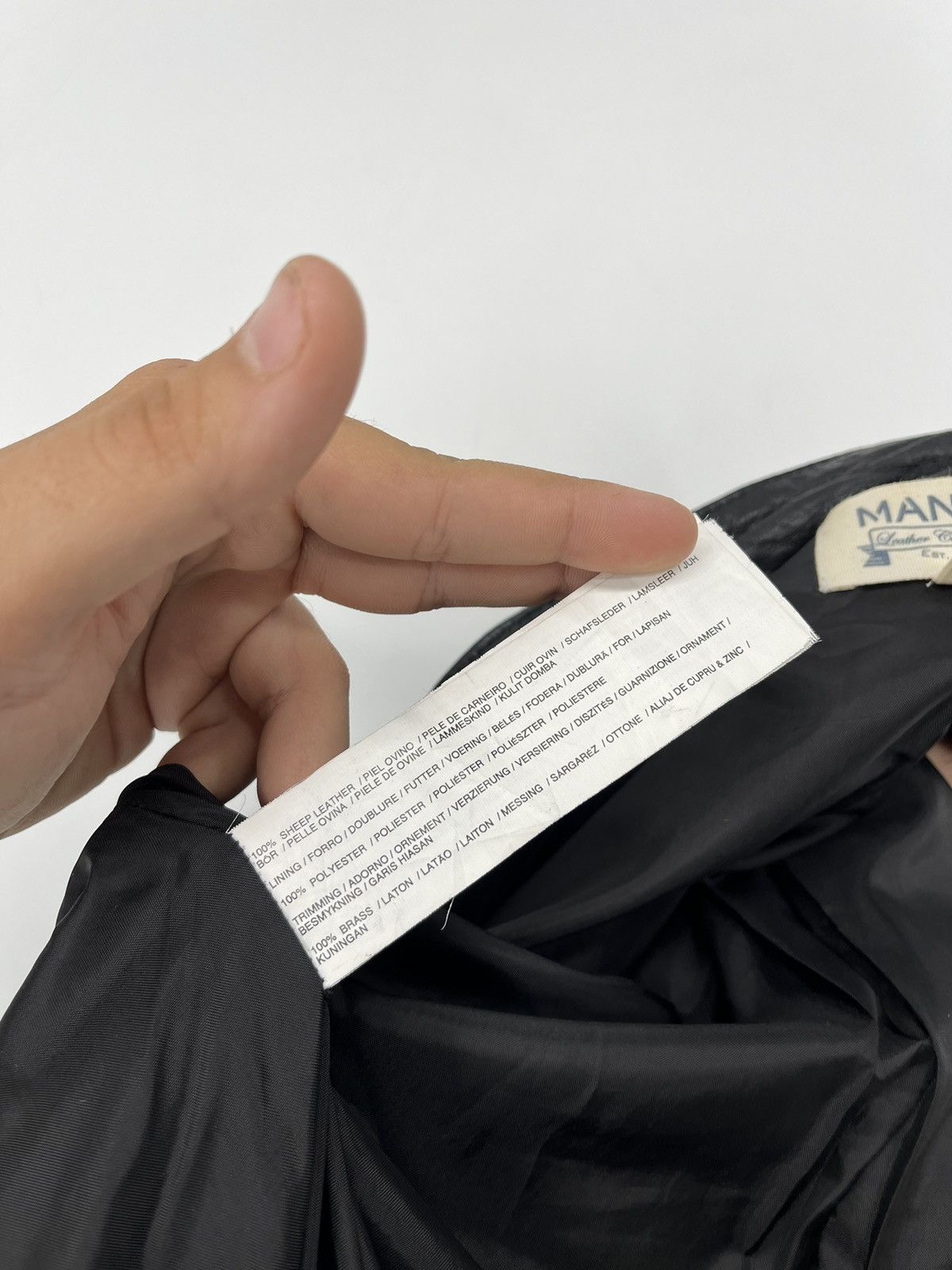 Leather Mango Black Leather Biker Jacket Racing Moto HONDA BMW | Grailed