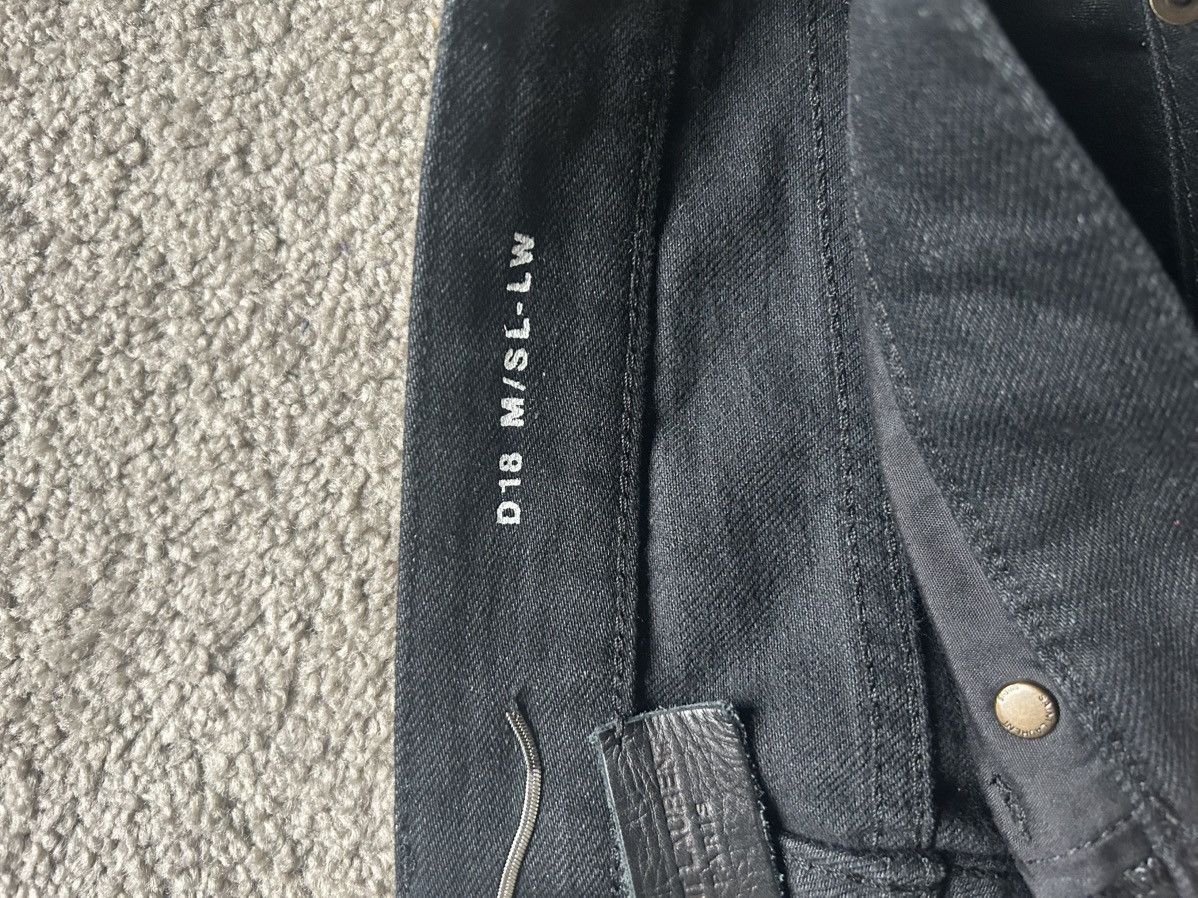 Hedi Slimane × Saint Laurent Paris Saint Laurent D18 Black Denim Jeans ...