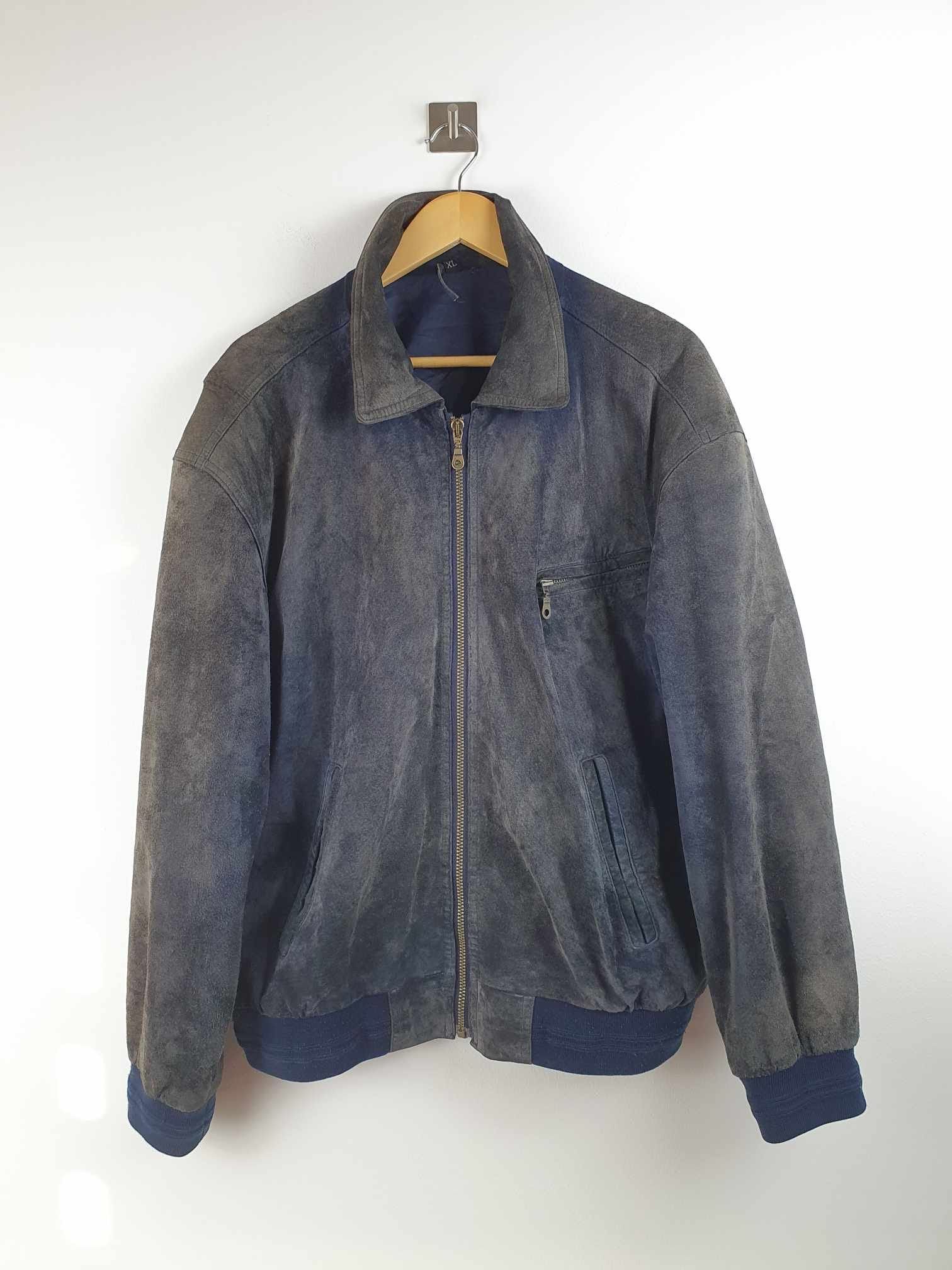Vintage Vintage Made in Korea 90s Pig Skin Bomber Jacket Harrington ...