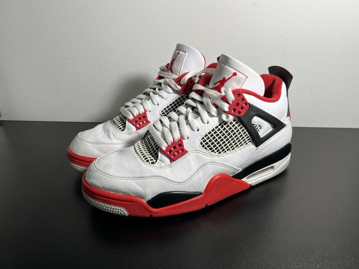 Jordan Brand × Nike Jordan 4 fire red | Grailed