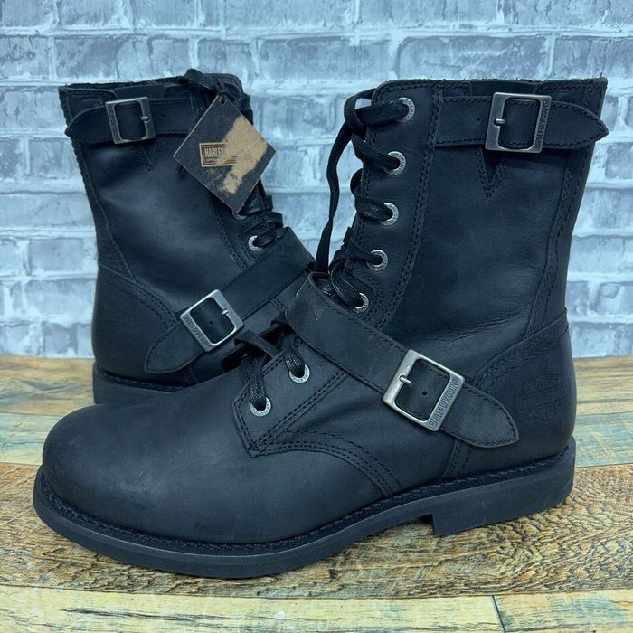 Harley Davidson Harley Davidson Ranger Tall Leather Motorcycle Boots ...