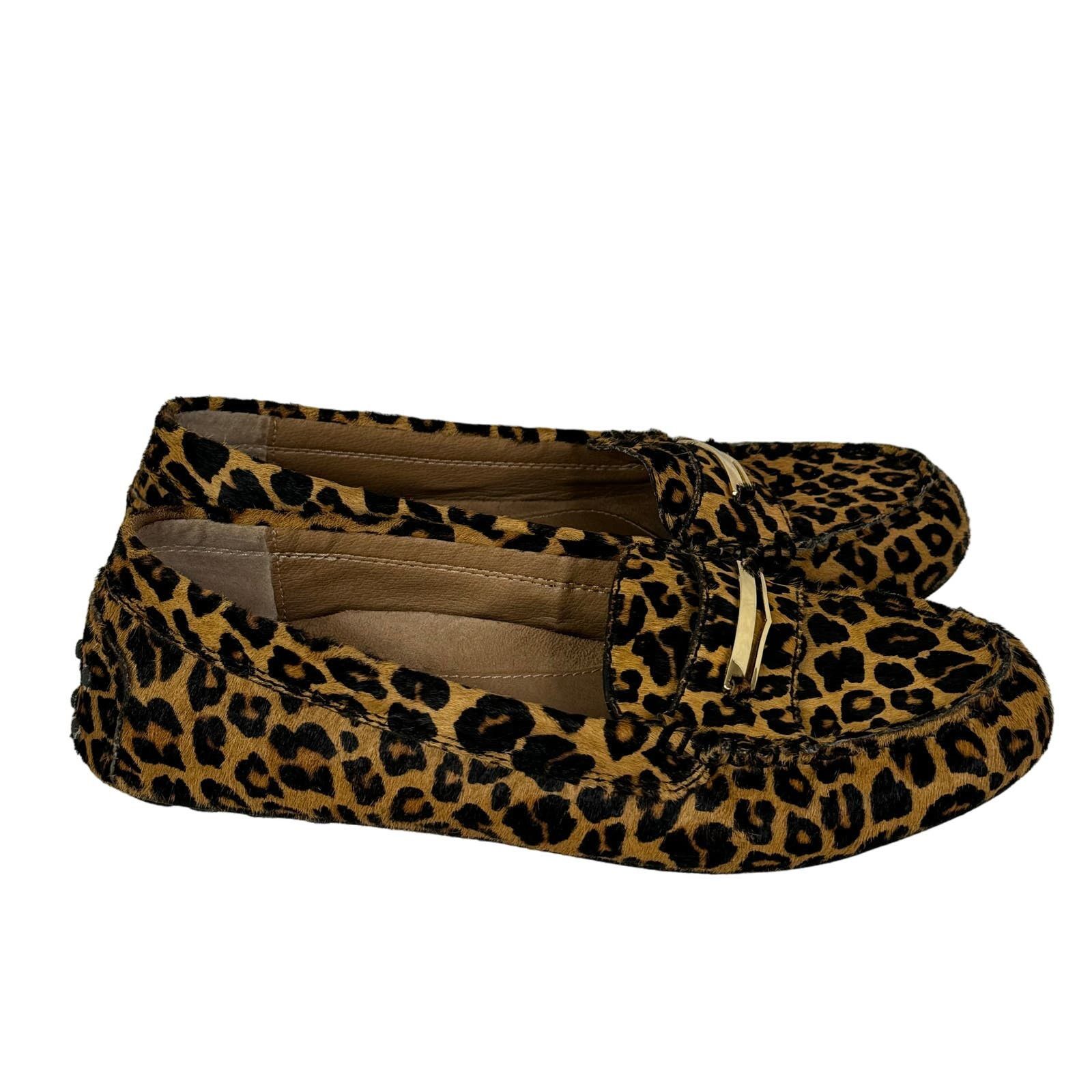 Vionic Vionic Ashby Leopard Print Calf Hair Driving Loafer | Grailed