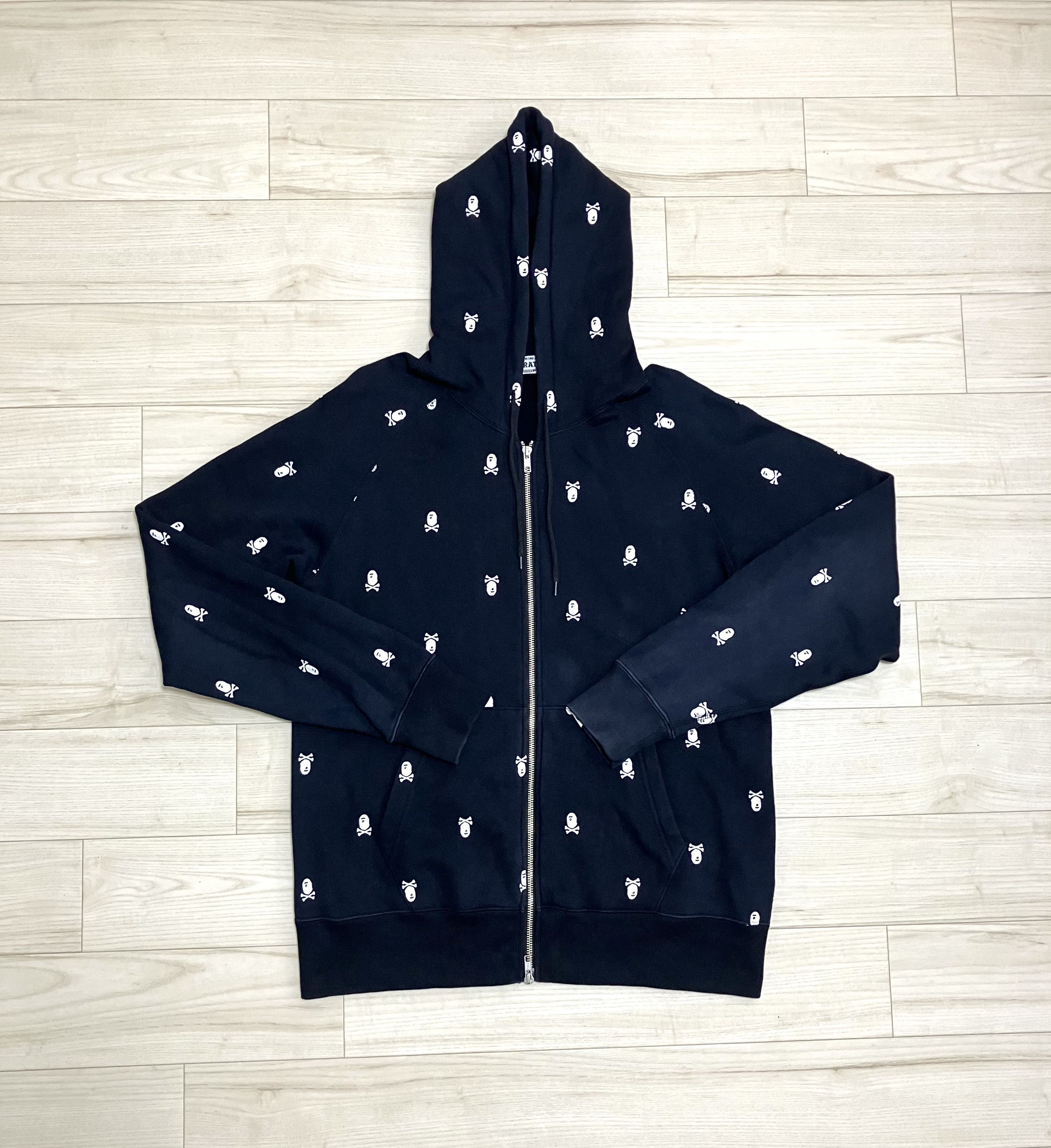 Bape Bape Pirate Store Zip Hoodie | Grailed