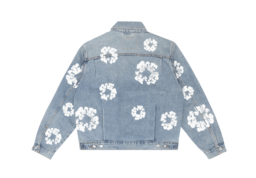 DENIM TEARS Denim Tears x Levi's All Over Wreath Jacket Type 2 | Grailed