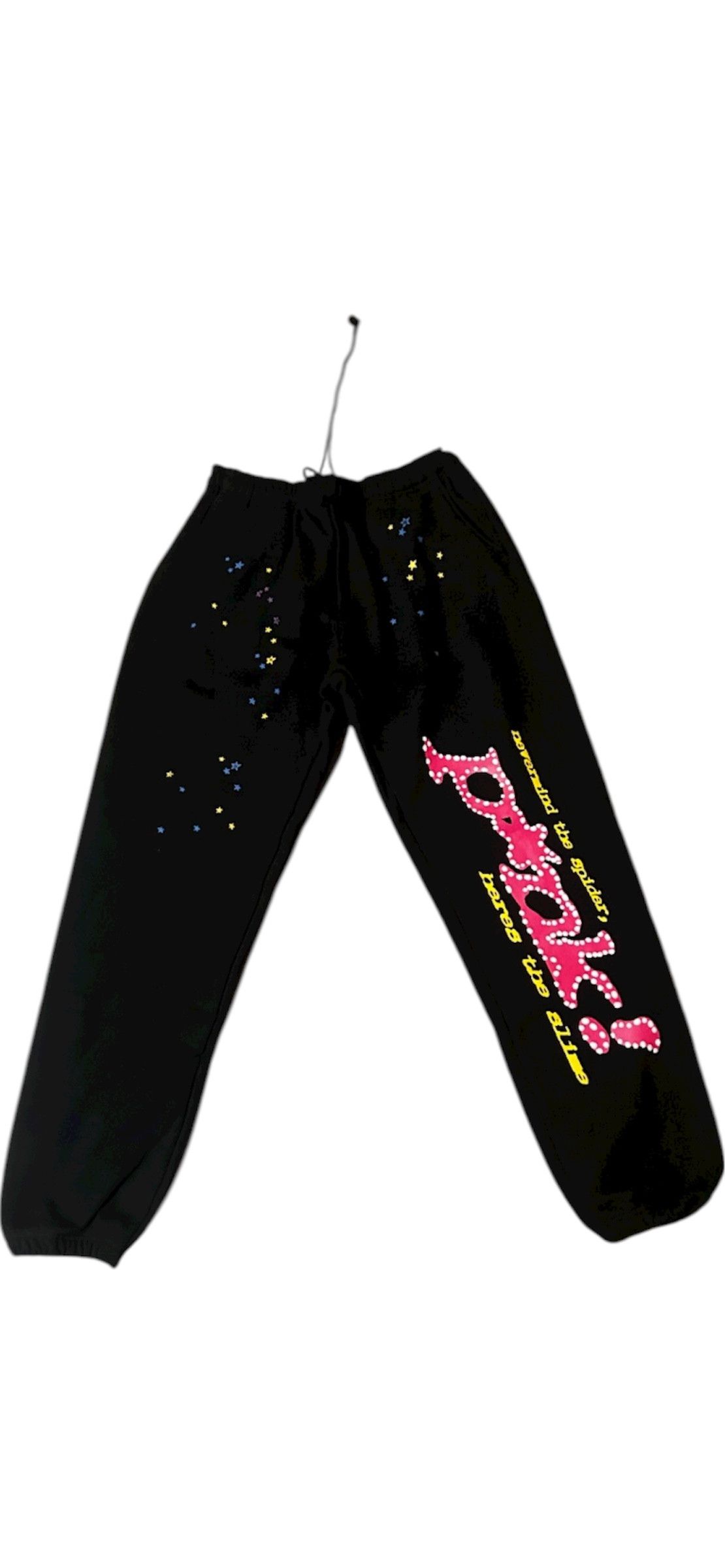 Sp5der SPIDER PINK SWEATPANTS | Grailed