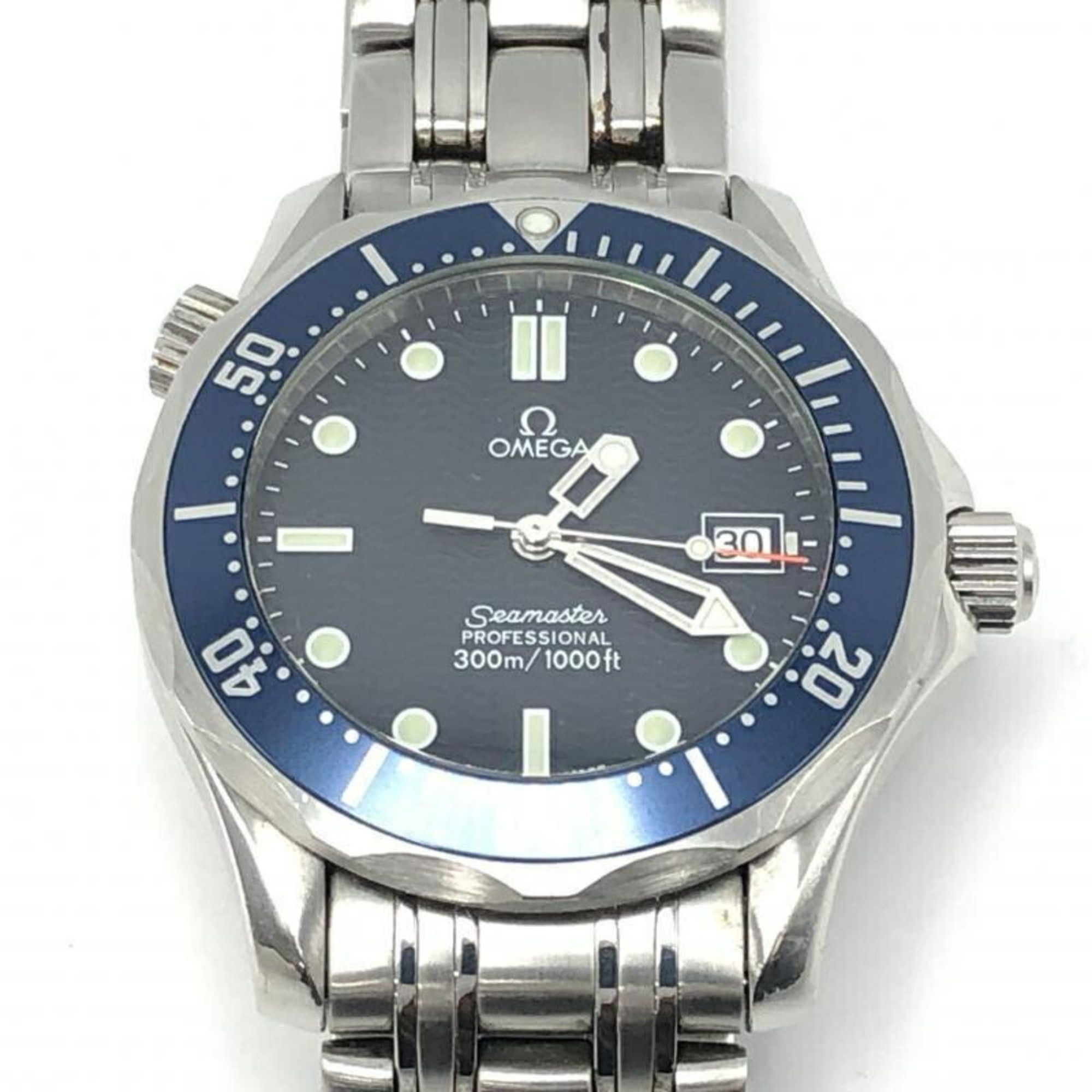 Omega OMEGA Seamaster Professional Watch Silver Blue Omega | Grailed