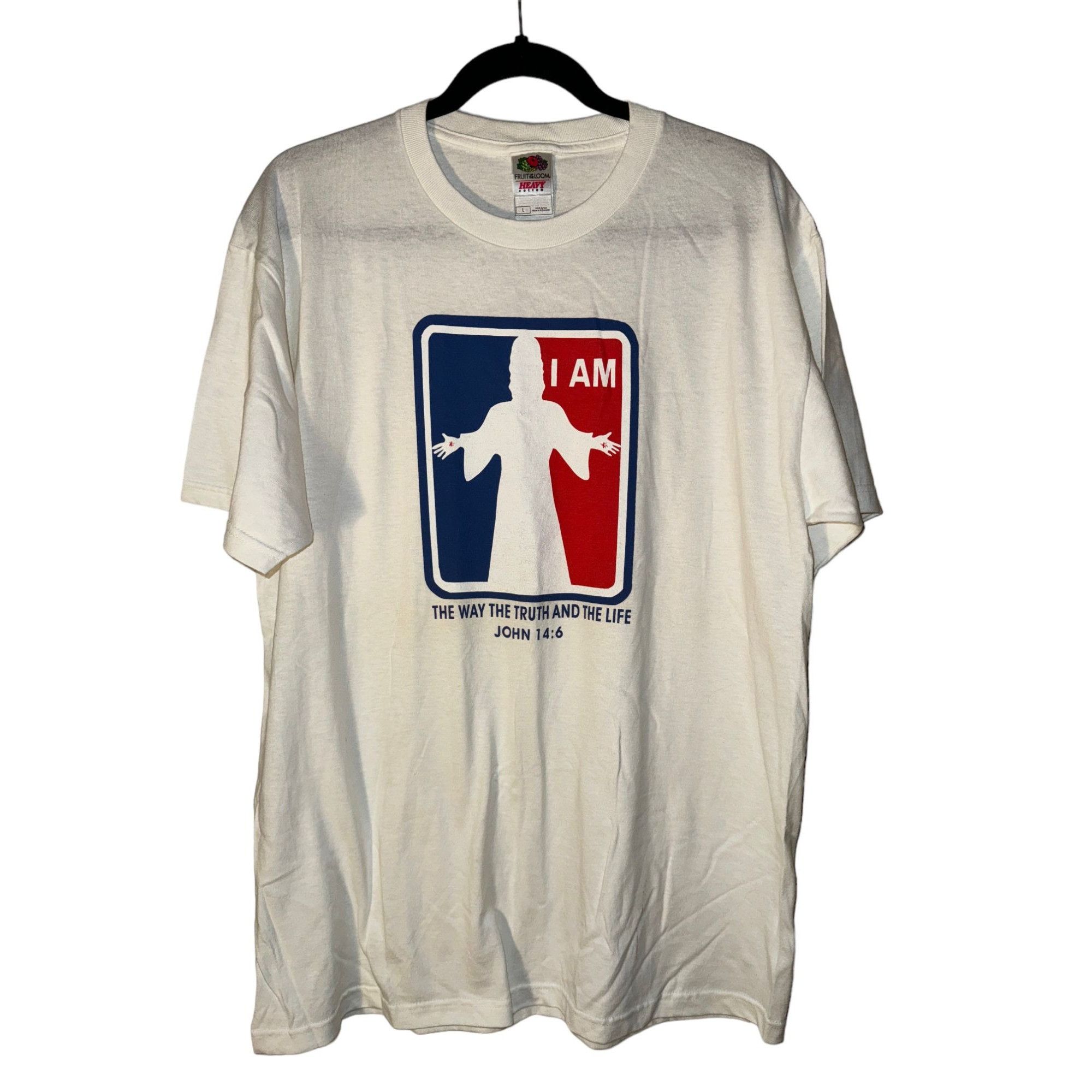 Vintage Vintage Christian Parody Shirt Jesus NBA Logo | Grailed