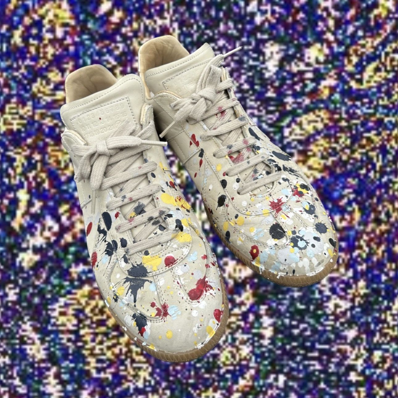 Maison Margiela Maison Martin Margiela “Replica” Paint Splatter GAT ...