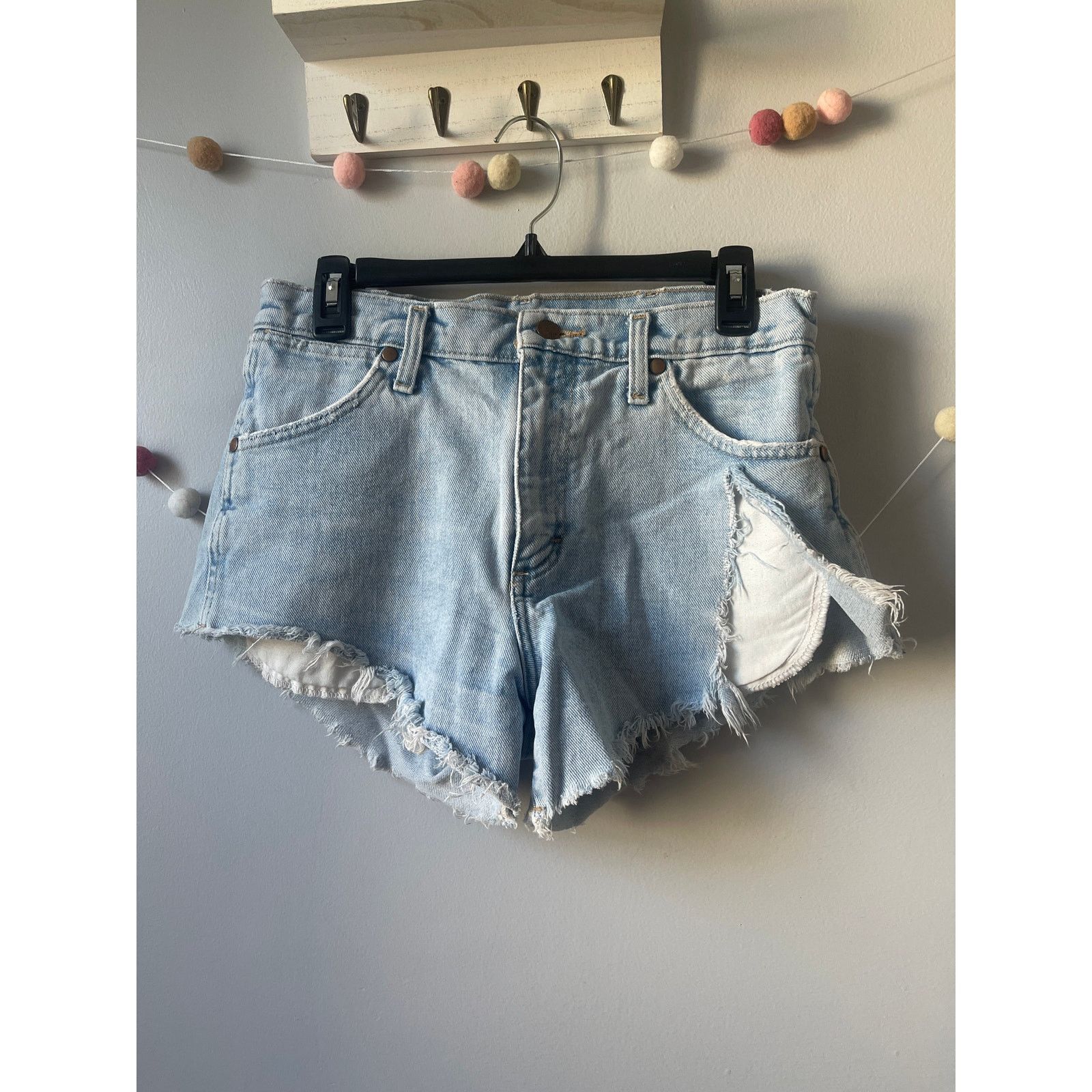 Wrangler Wrangler Denim Daisy Dukes Ripped Short Mom 90s Shorts | Grailed
