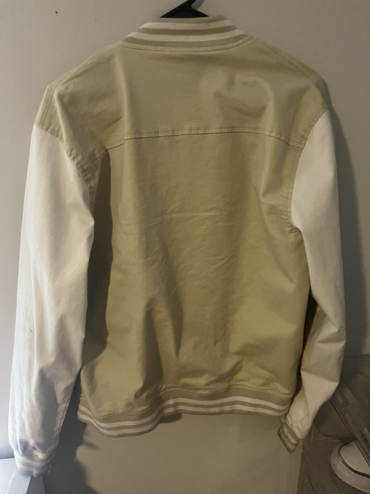 Other × Streetwear Tan varsity jacket | Grailed
