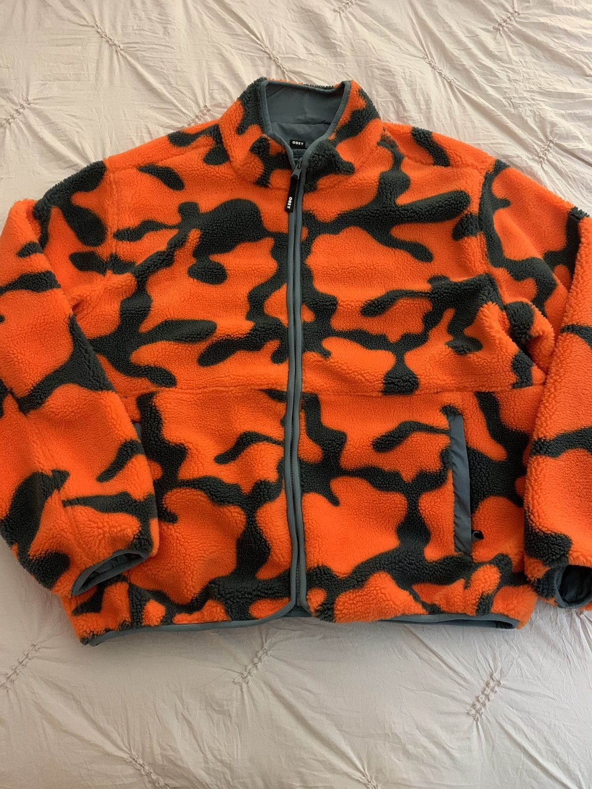 Obey Obey Adamson Reversible Jacket | Grailed