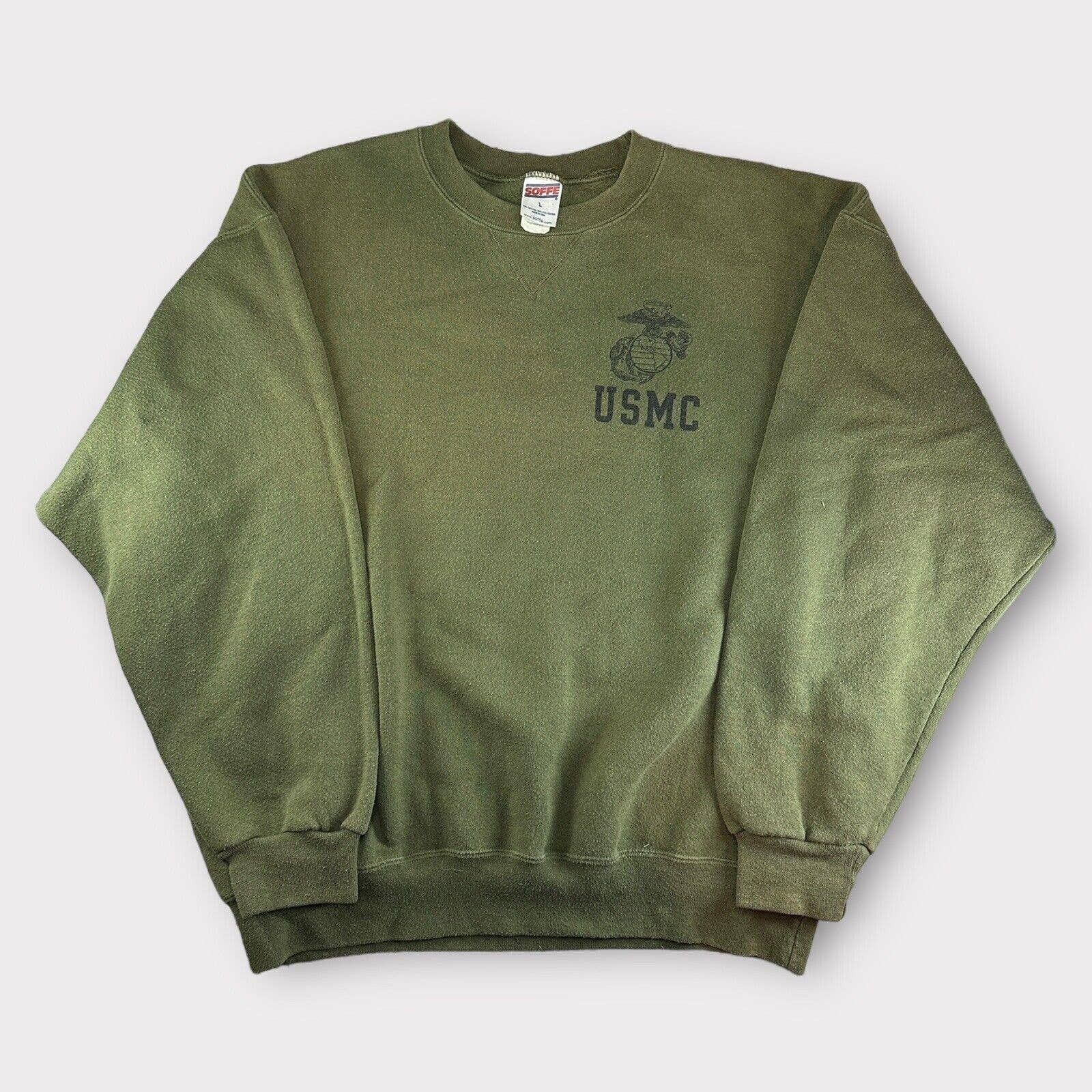Vintage Vintage United States Marine Corps USMC Crewneck L SOFFE | Grailed