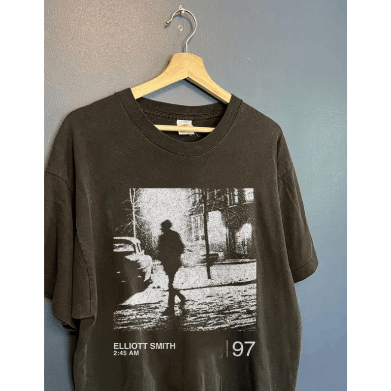 Vintage Vintage Elliott Smith 90s rock band tee, Elliott Smith merch ...