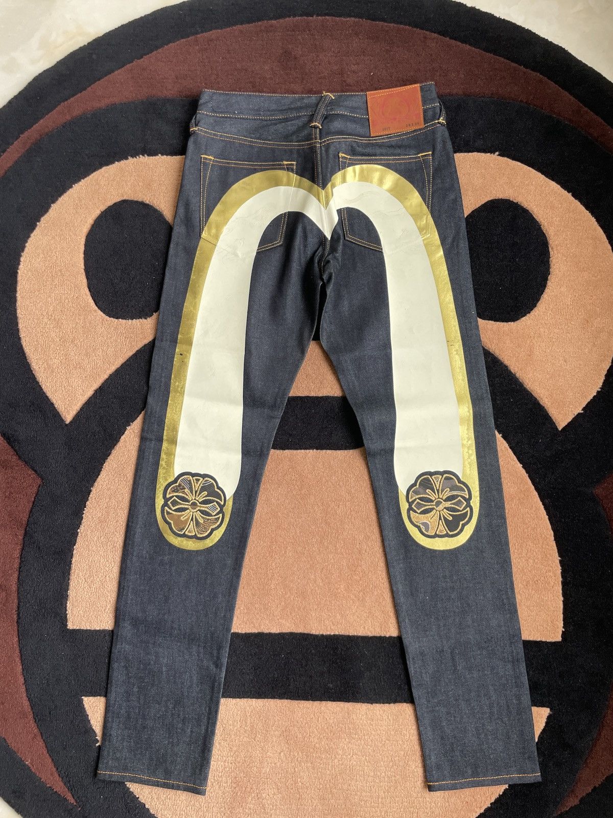 Evisu × Japanese Brand × Streetwear Evisu NEW one！daicock style jeans ...