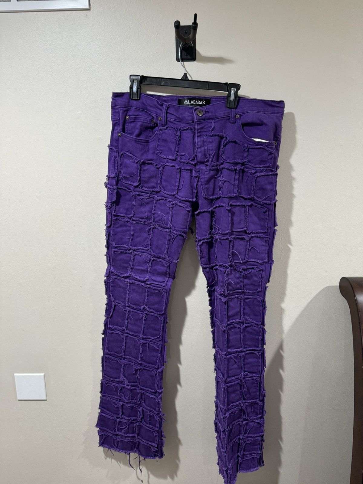 Valabasas Purple stacked valabasas jeans | Grailed