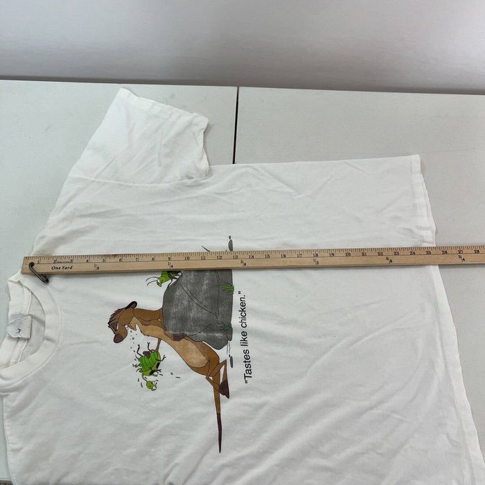 Vintage 90s Disney Lion King Timon Tastes Like Chicken T Shirt Promo ...