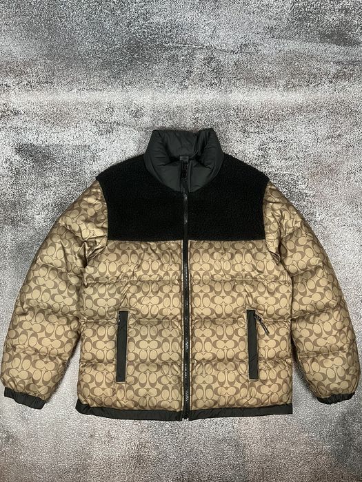 Coach Coach reversible puffer jacket monogram duck down | Grailed