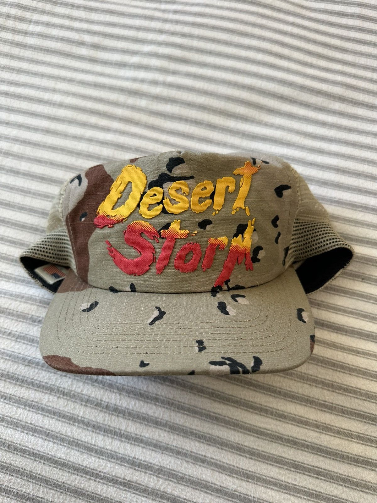 Supreme Supreme “Desert Storm” Trucker Hat | Grailed