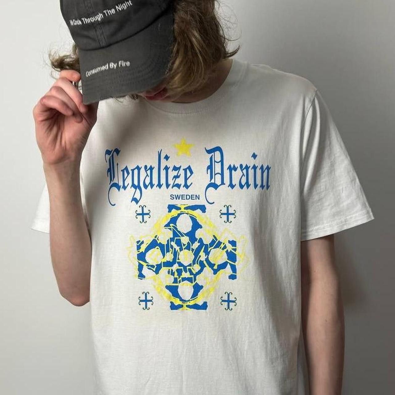 Drain Gang Drain gang Legalize Drain Sweden exclusive tour merch | Grailed