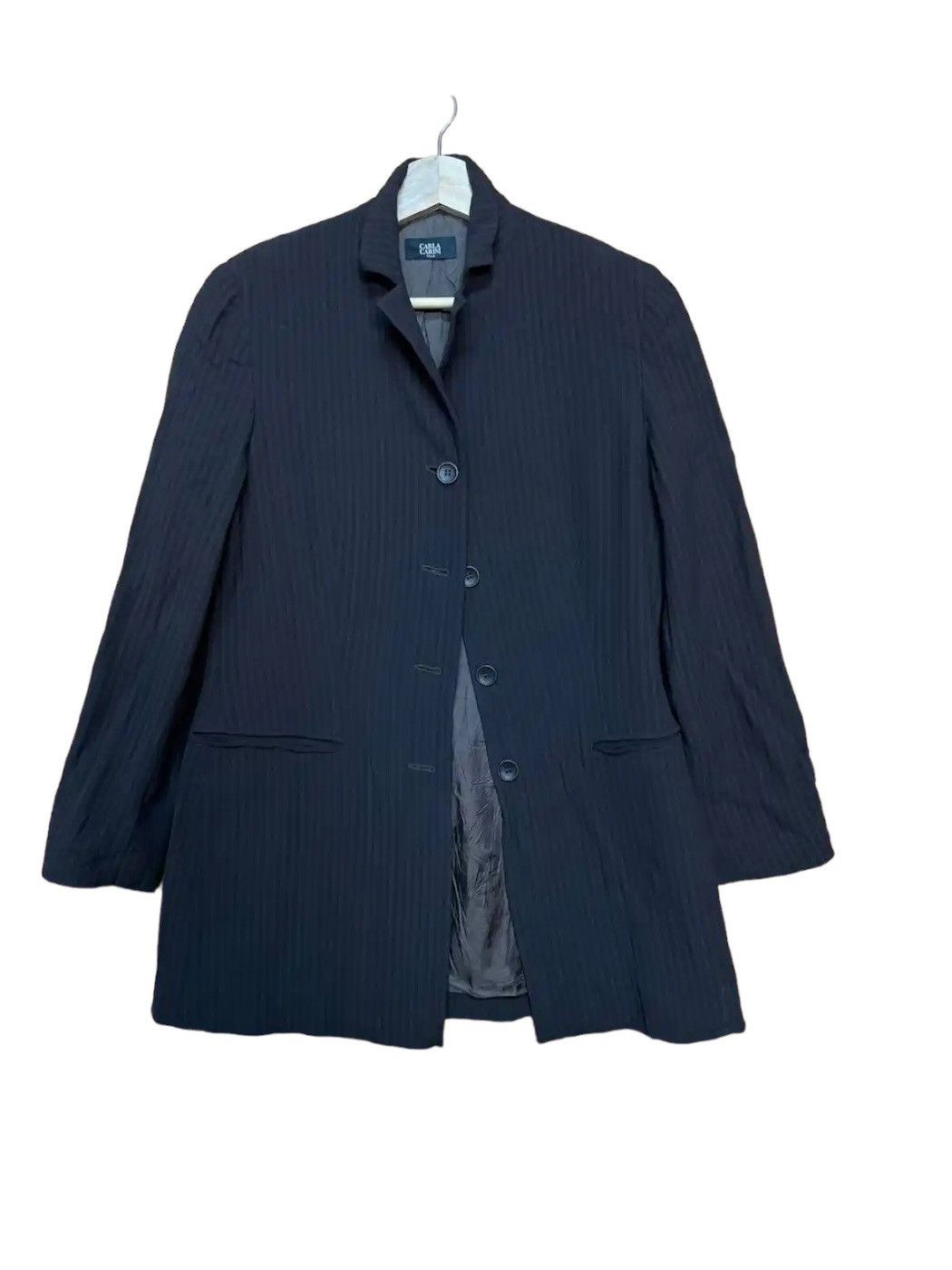 Designer Vintage Carla Carini Lana Woolen Jacket Made In Italy | Grailed