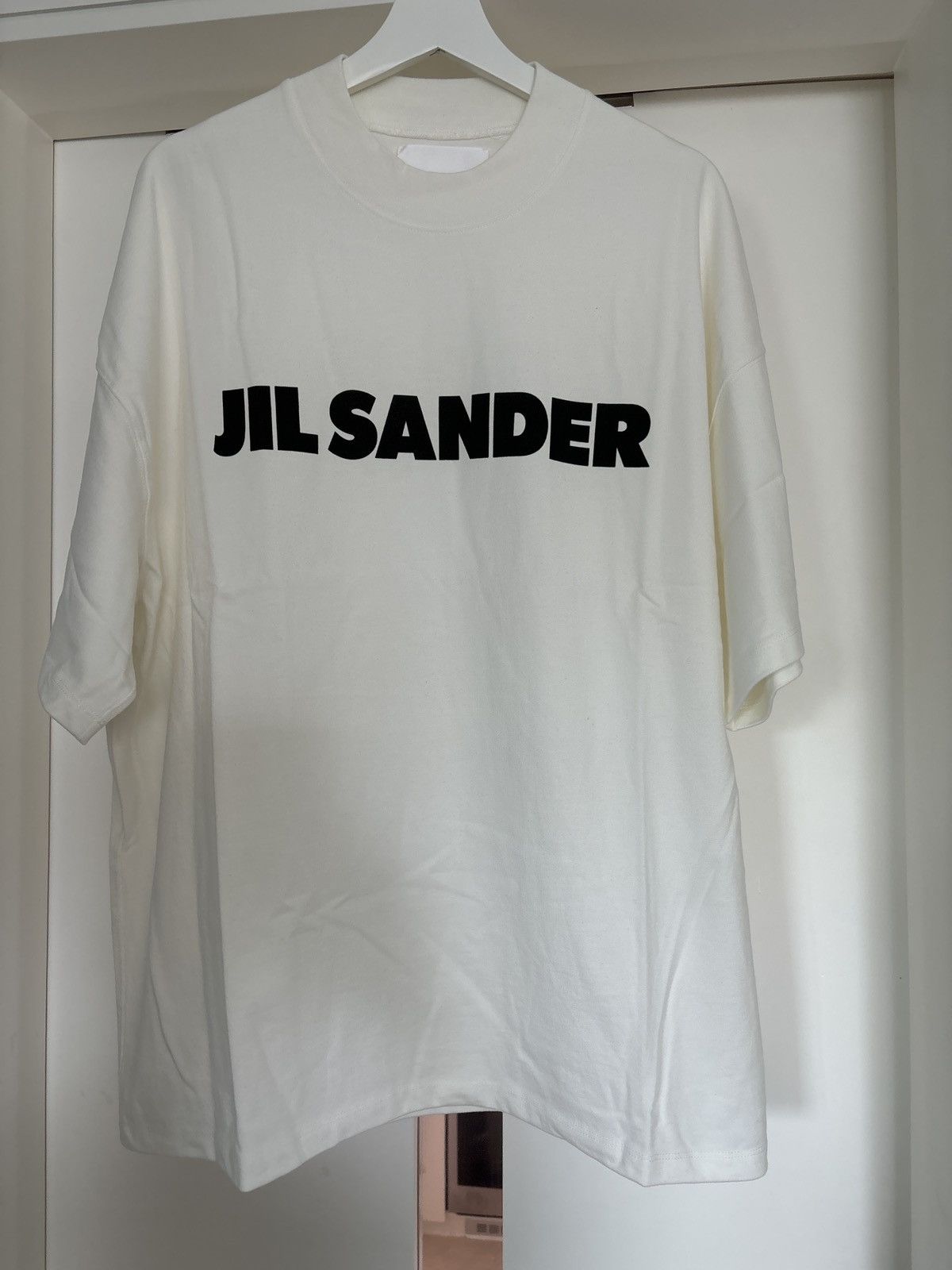 Jil Sander Logo tee | Grailed