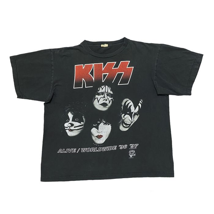 Vintage 1996 Vintage Kiss T Shirt Vintage Band Tees Concert Tour Tee ...