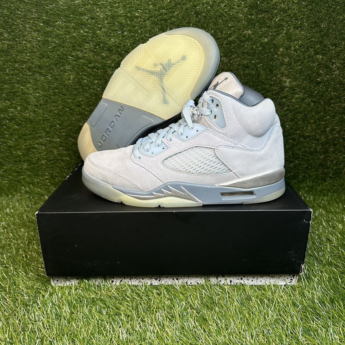 Nike WMNS Air Jordan 5 Blue Bird | Grailed