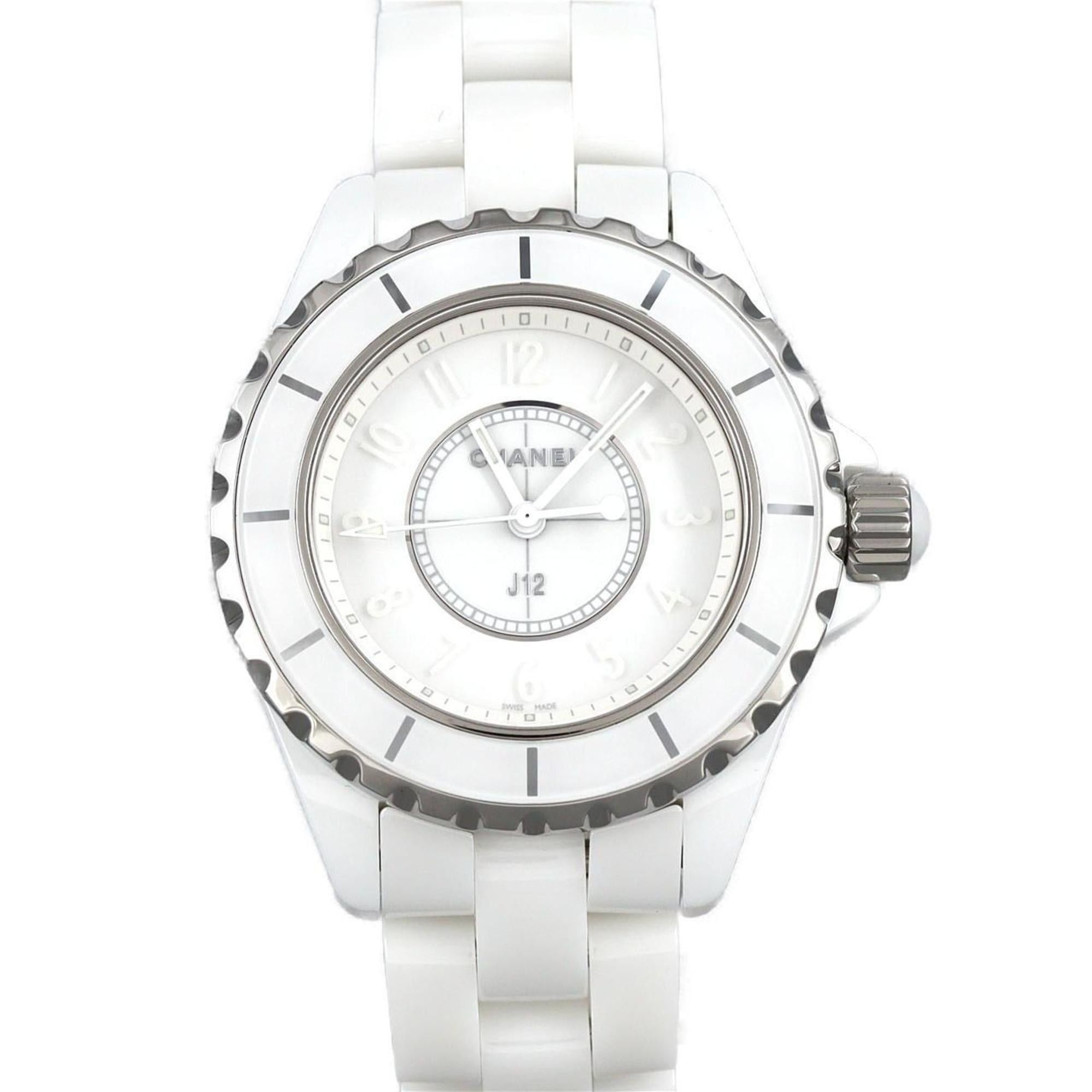 Chanel Chanel J12 White Phantom 33mm Ceramic Limited Edition H3442 ...