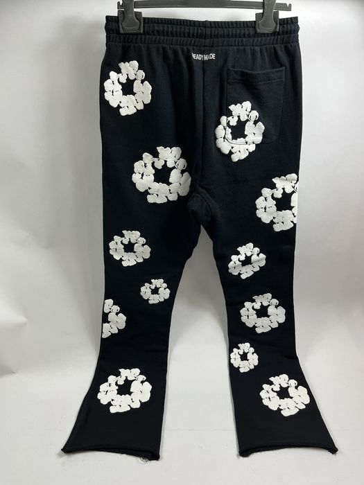 READYMADE Denim Tears x Readymade Japan Cotton Print Flare Sweatpants ...