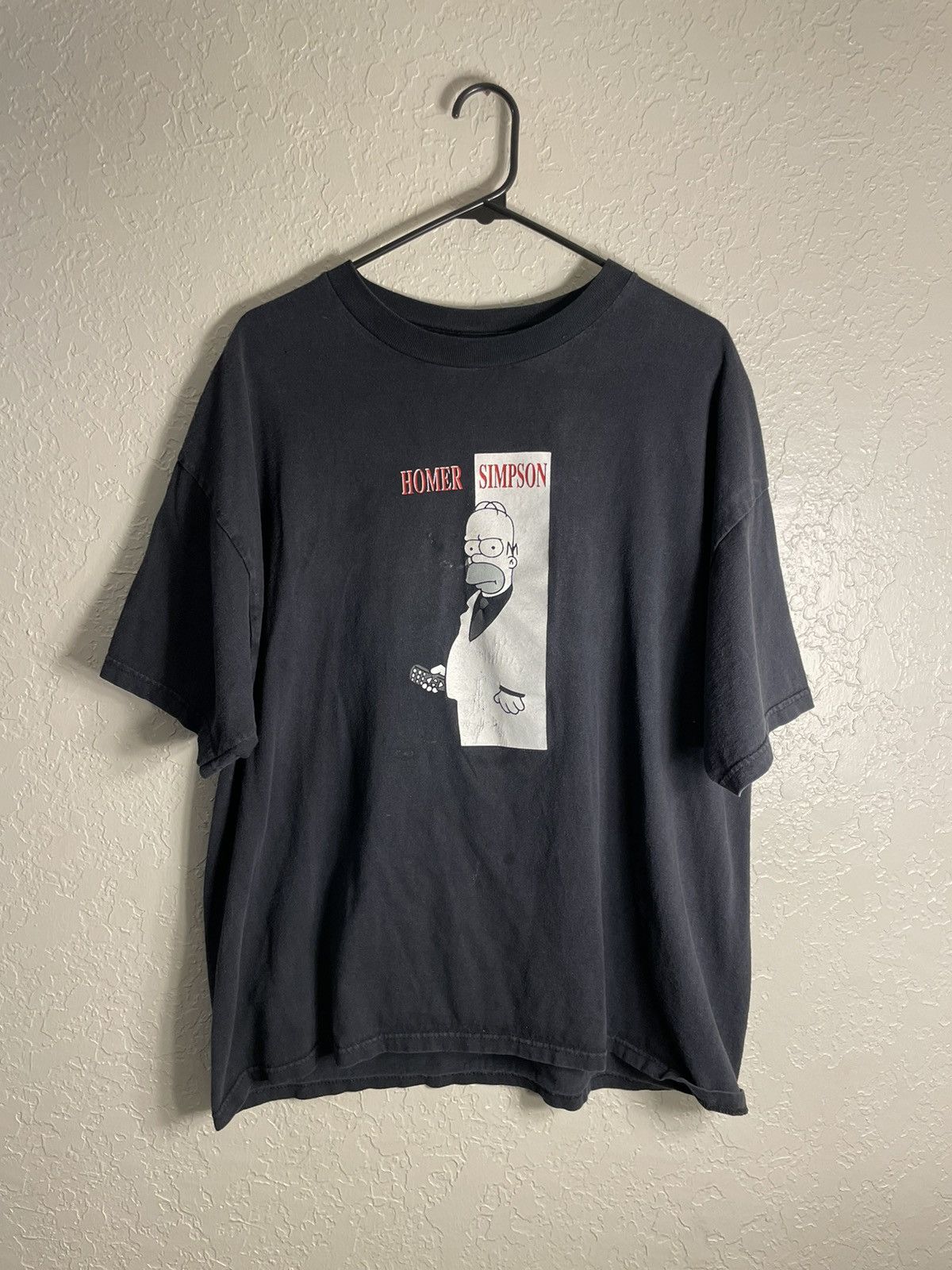 Delta × The Simpsons × Vintage Vintage Homer Simpson Scarface tee | Grailed
