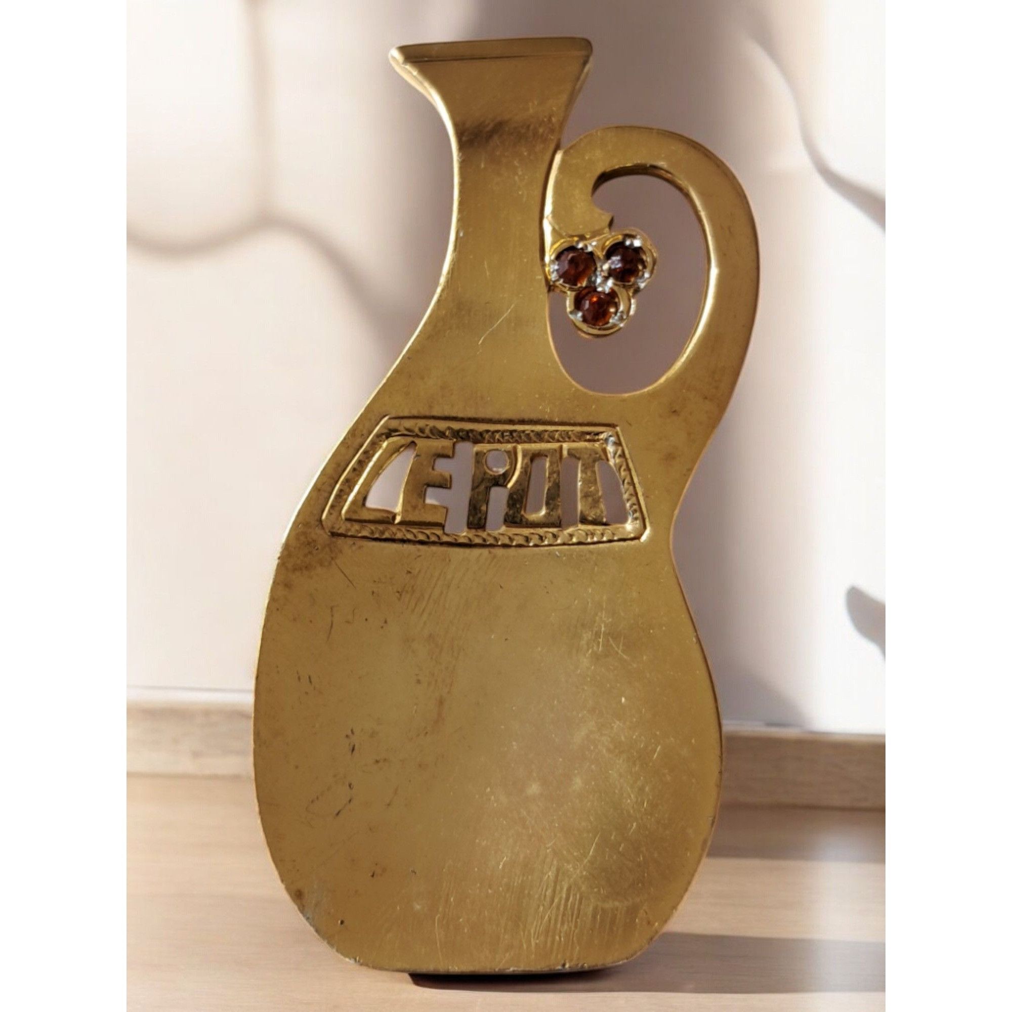 UNMARKED Gold Plated Metal Piece Says LEPOT | Grailed