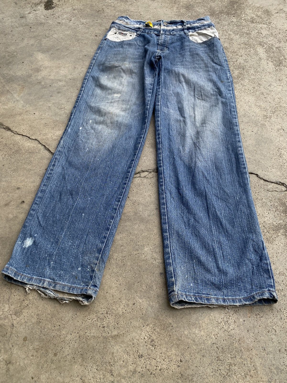 Beauty Beast × Japanese Brand Vintage hamai brand flare denim pant ...