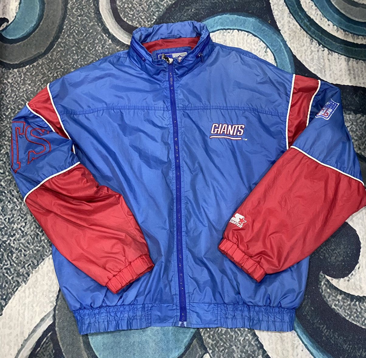 Vintage vtg starter giant NFL light jacket | Grailed