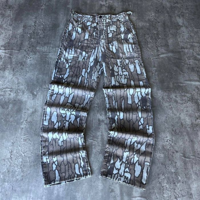 Vintage Crazy Vintage Y2K Tree Bark Camouflage Baggy Camo Pants | Grailed