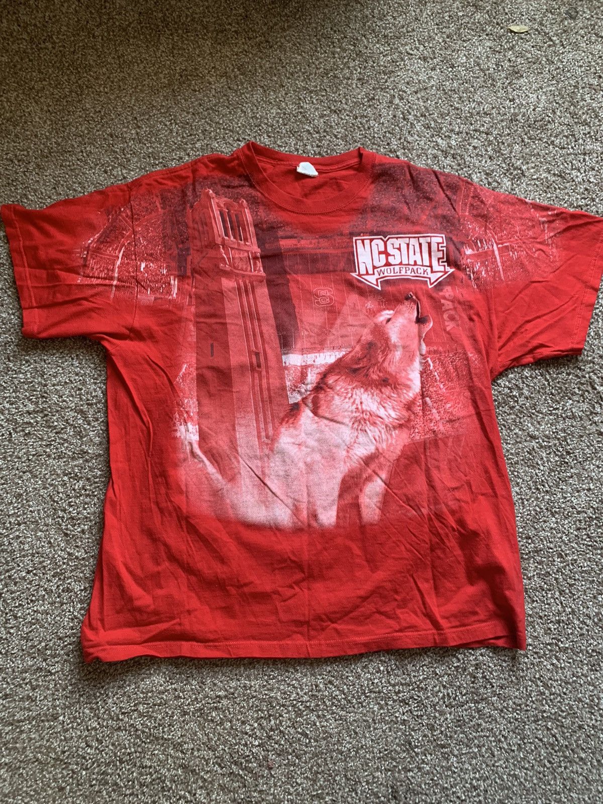 Vintage VINTAGE NC STATE FOOTBALL SHIRT🏈 | Grailed