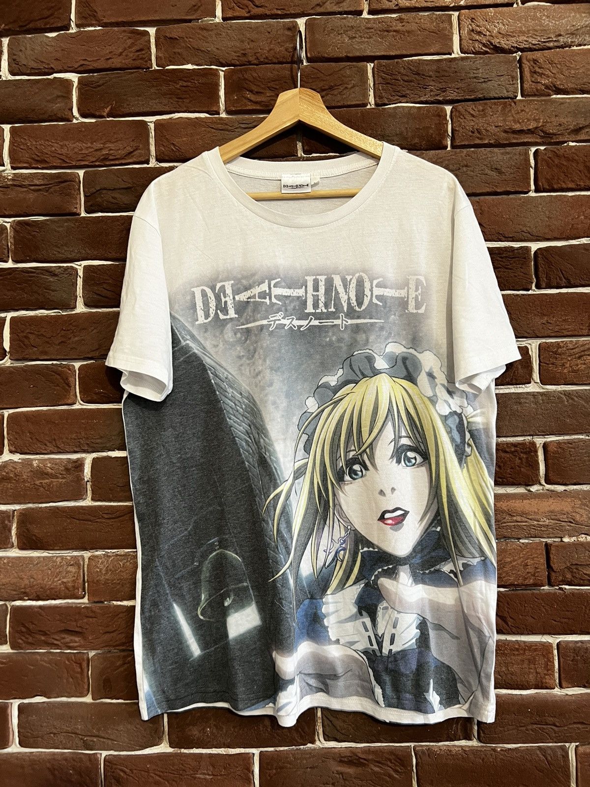 Vintage Rare Death Note Misa Amane Y2K Anime print tee Manga Grail ...