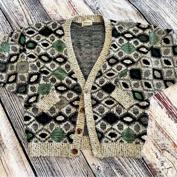Vintage Vintage Protégé Men’s Grandpa Knit Cardigan | Grailed