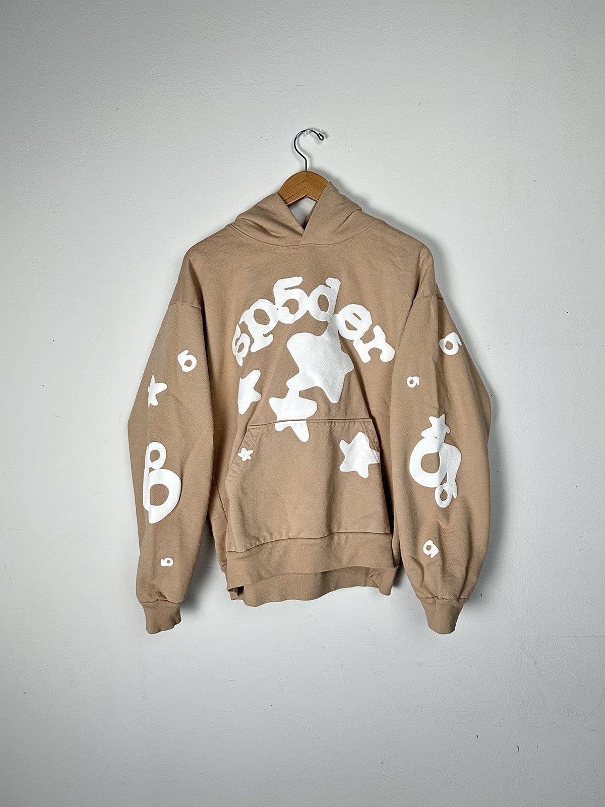 Spider Worldwide Spider tan beluga hoodie | Grailed