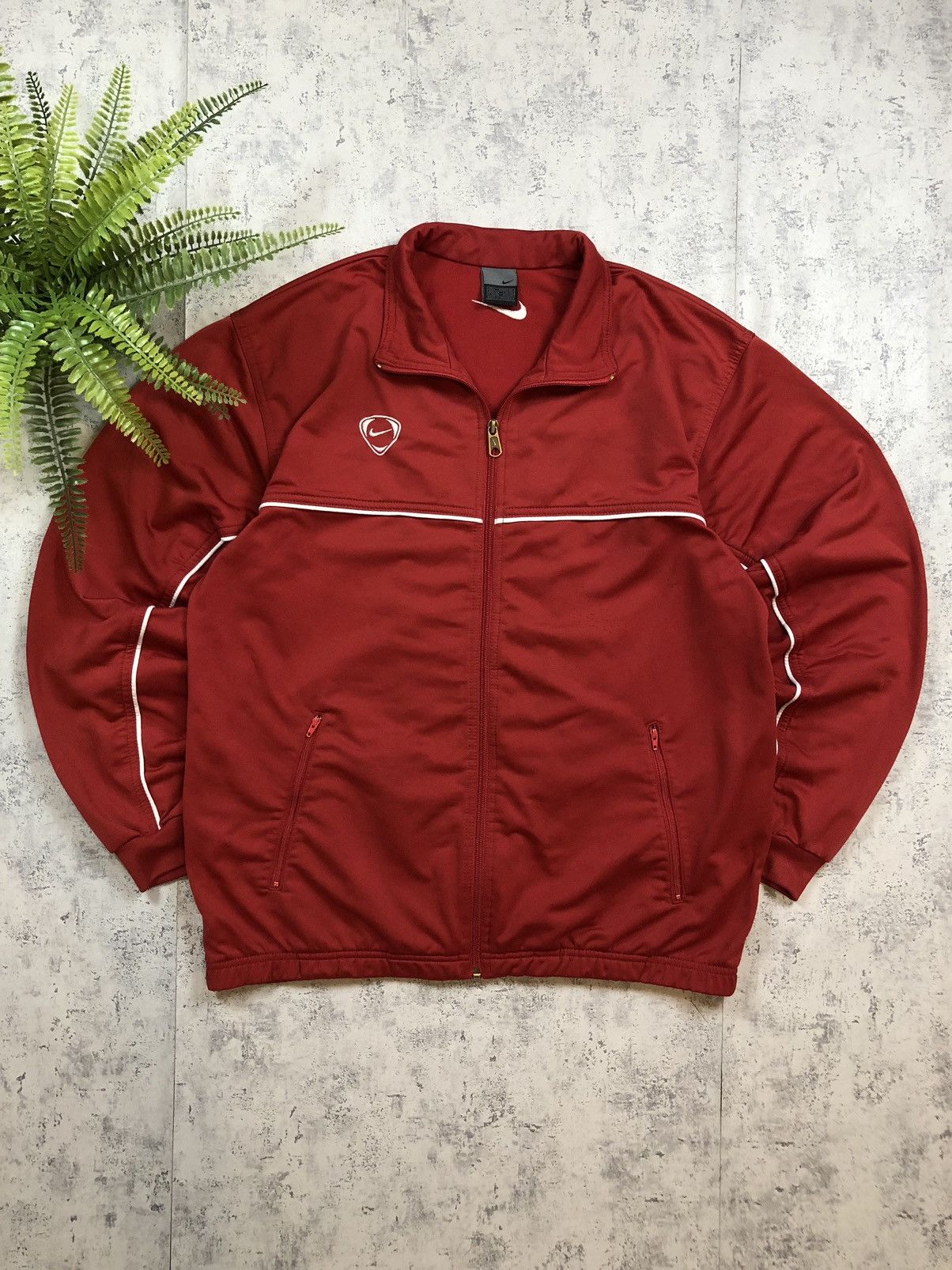 Nike × Streetwear × Vintage 90’s NIKE TEAM RETRO Y2K VINTAGE TRACK ...