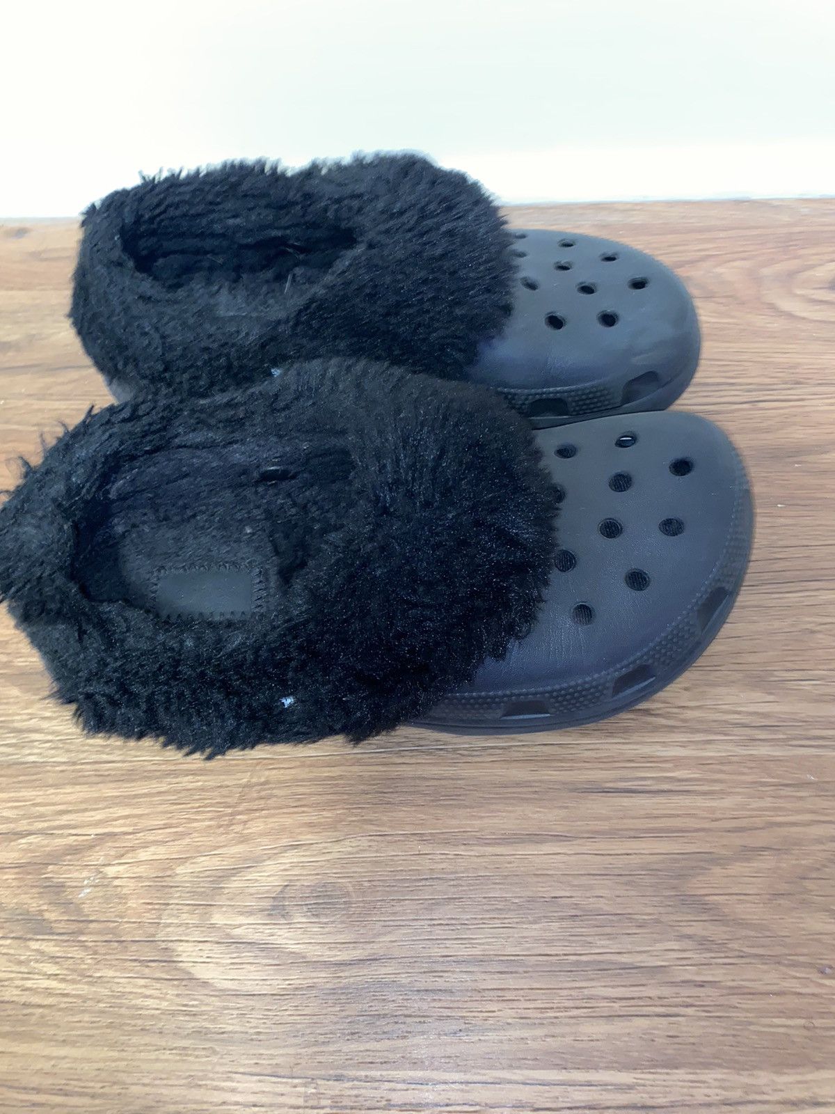 Crocs × Streetwear × Vintage Crocs with Faux Fur | Grailed