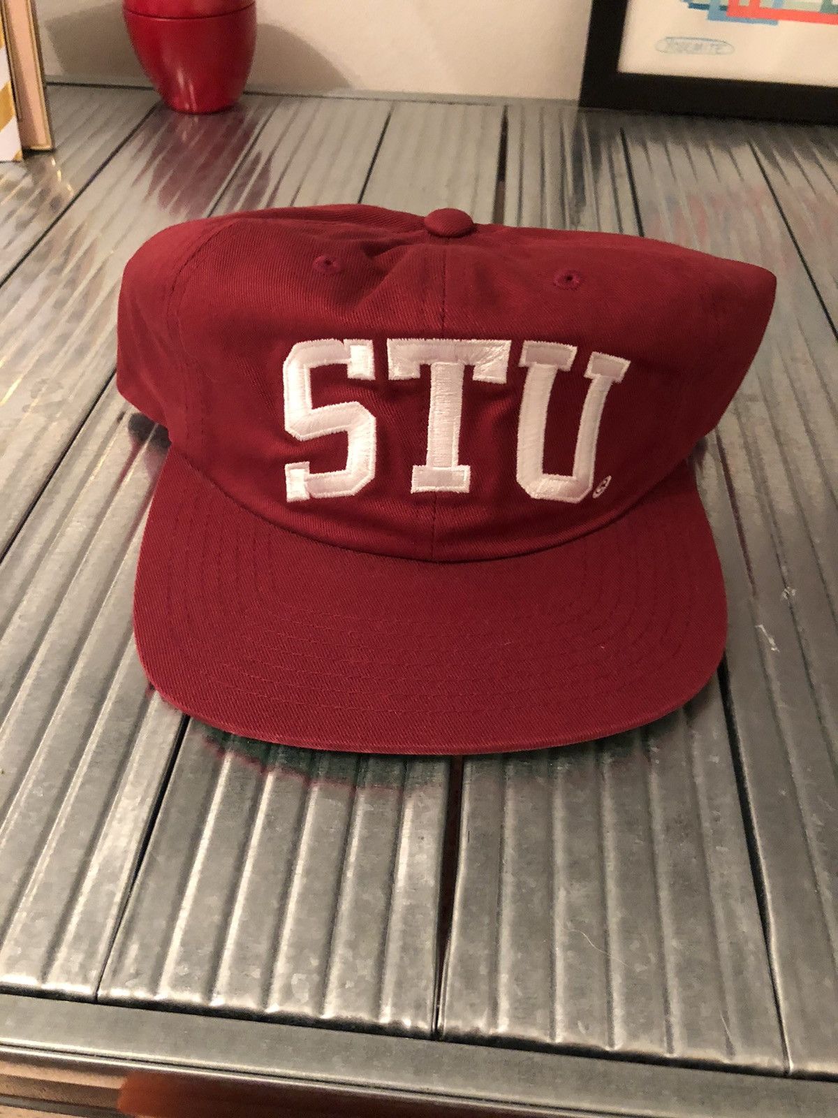 Stussy Stussy STU Arch Strapback Cap | Grailed