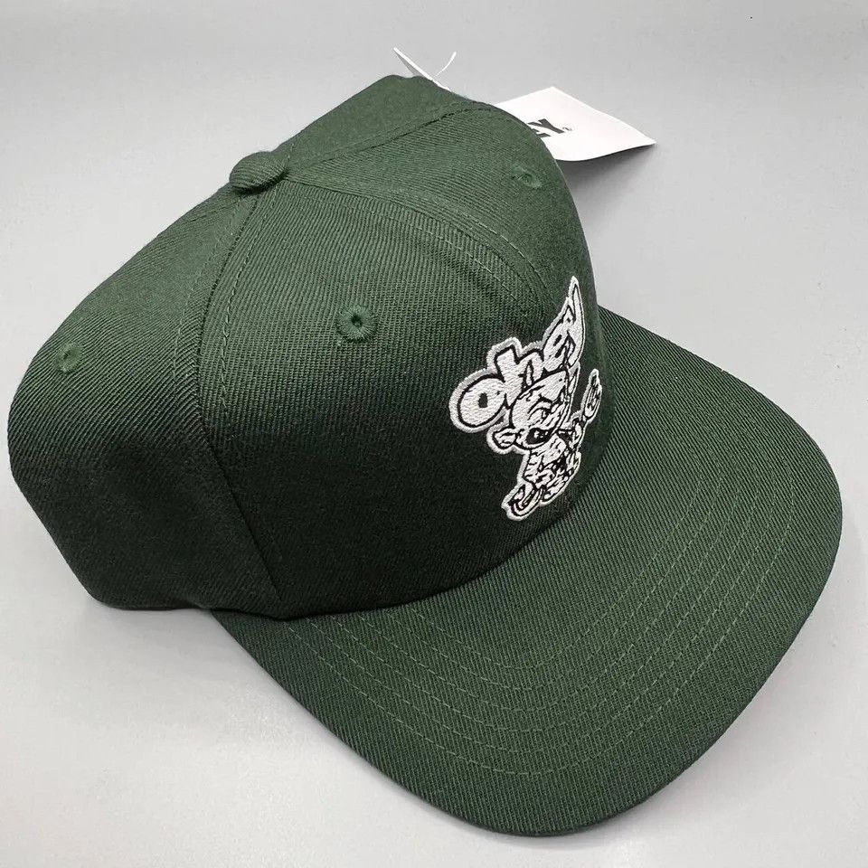 Obey Obey Hat Men Green White Devil Logo Snap Back Cap New | Grailed