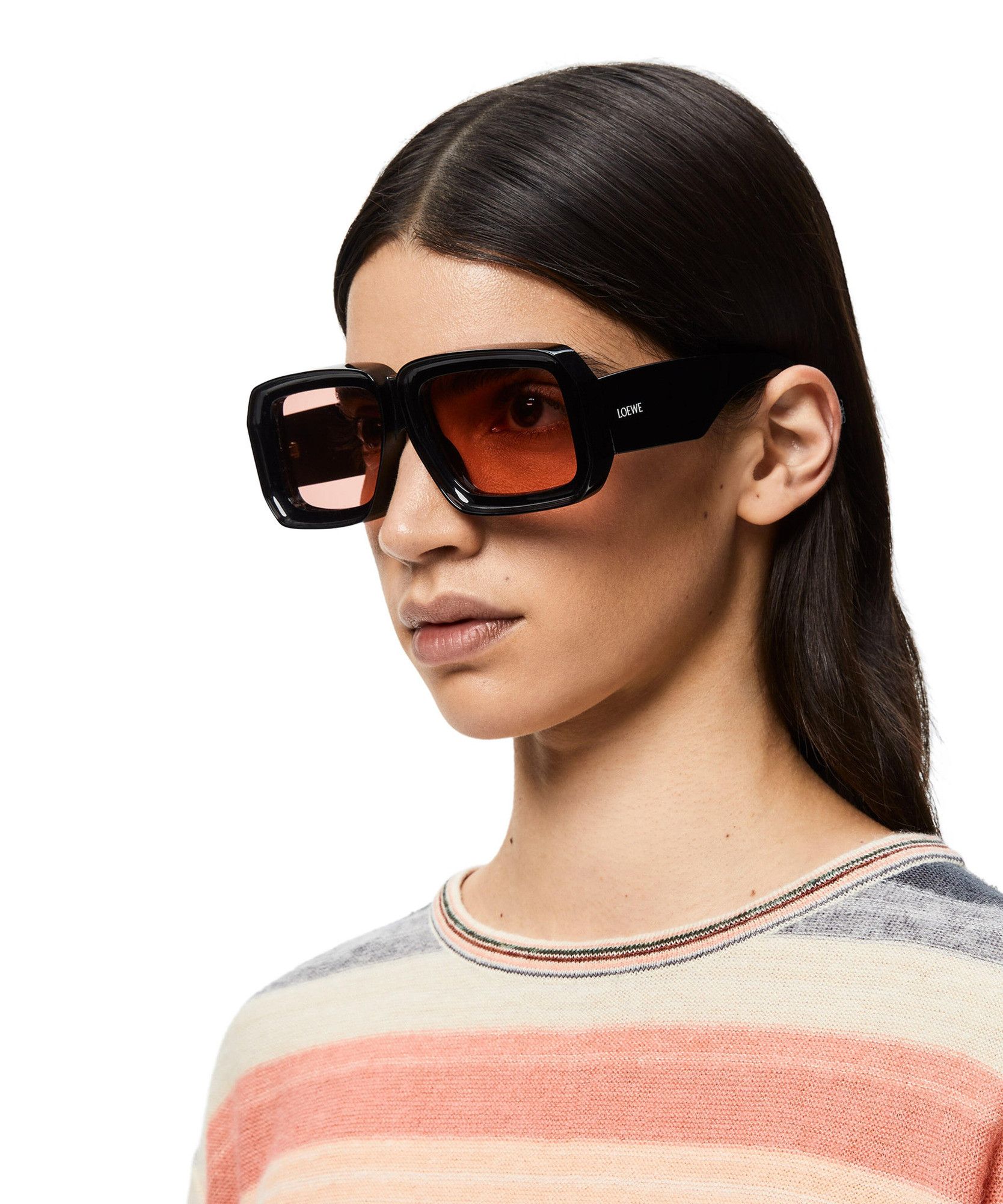 Loewe Paulas Ibiza Square Frame Acetate Sunglasses Grailed
