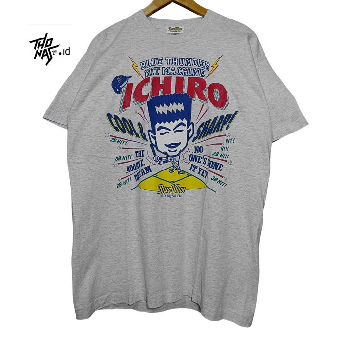 Vintage Vintage 90s Orix Blue Wave Ichiro Suzuki | Grailed