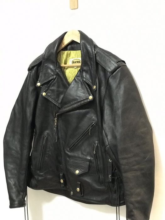 Vintage 70s Vintage Bates Leather Jacket | Grailed