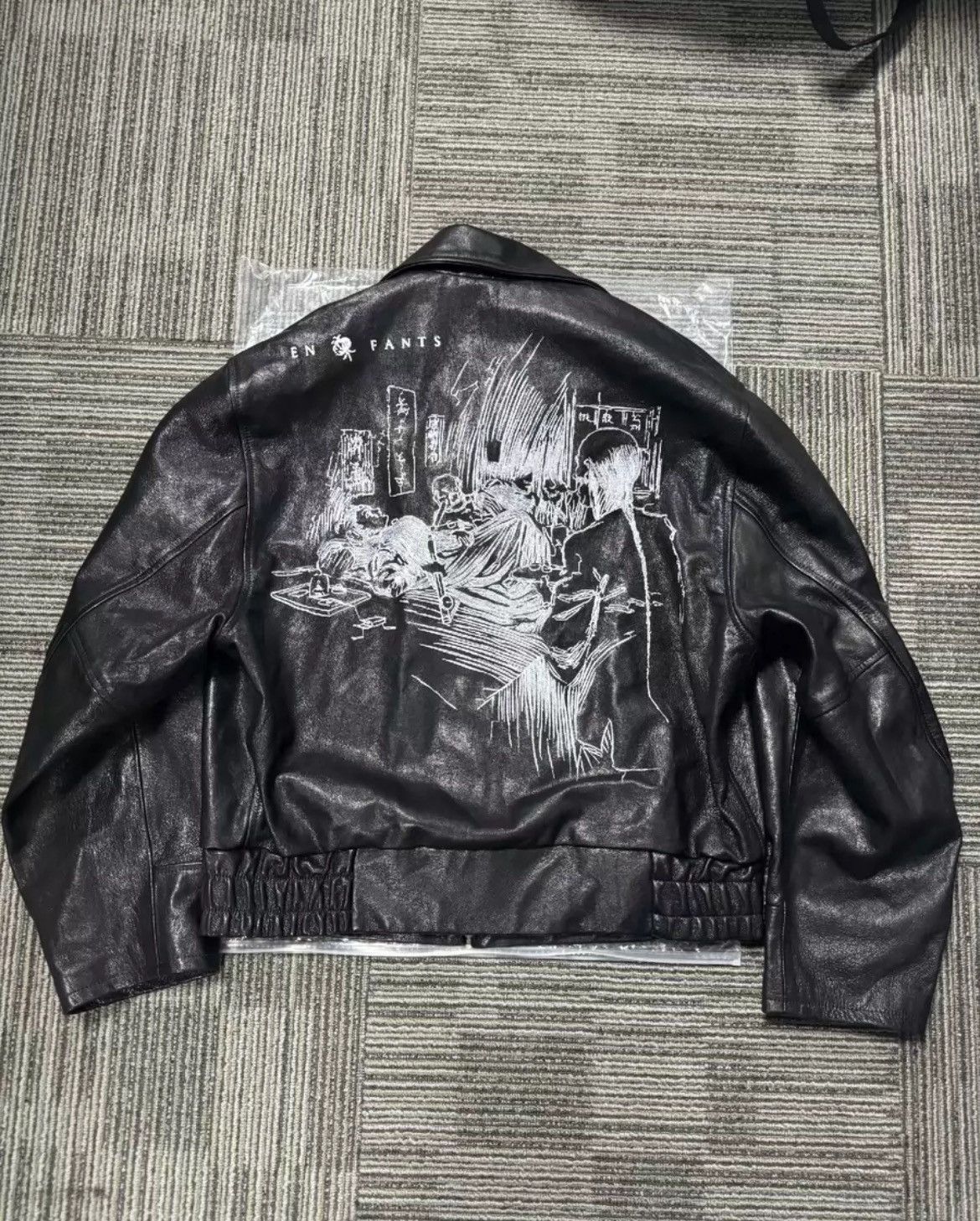 Enfants Riches Deprimes erd opium leather jacket | Grailed