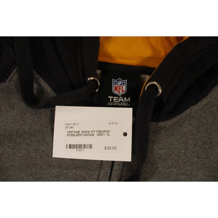 NFL Vintage 2000s NFL Pittsburgh Steelers Hoodie Jacket Grey | Grailed NFL Vintage 2000s NFL Pittsburgh Steelers Hoodie Jacket Grey | Grailed