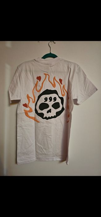 999 Club Juice Wrld 999 burning heart shirt | Grailed